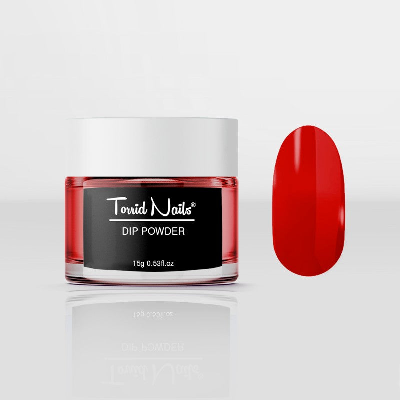 Rosso Racer Red - Powder Nail Polish - Torrid Nails